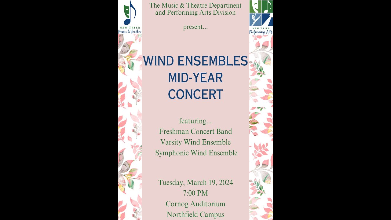 Wind Ensembles Mid Year Concert - YouTube