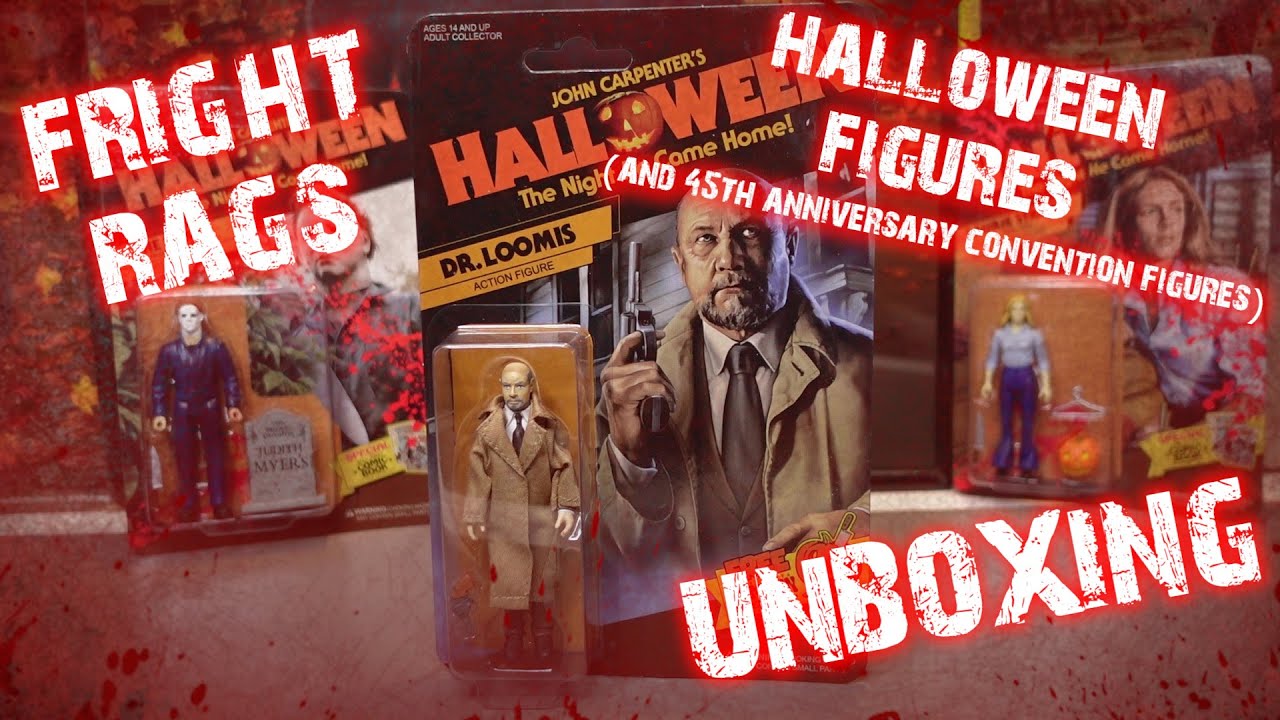 Fright Rags Halloween Figures UNBOXING - YouTube