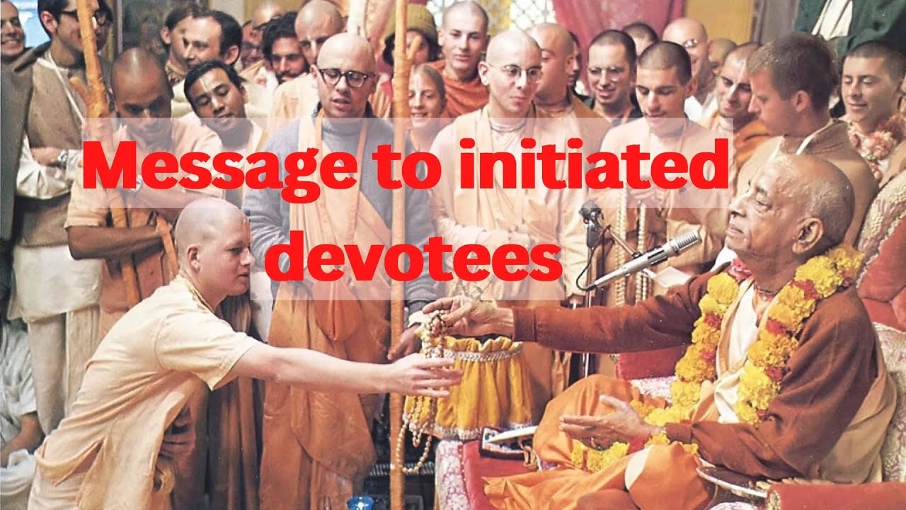 Message To Initiated Devotees YouTube message-to-initiated-devotees-youtube