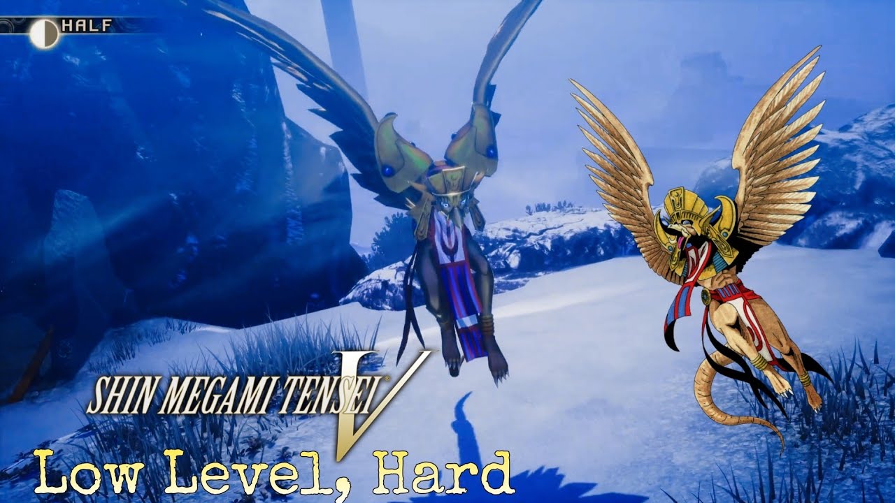 SHIN MEGAMI TENSEI V-Vengeance [CoC]: Garuda (Hard / Low Level) - YouTube