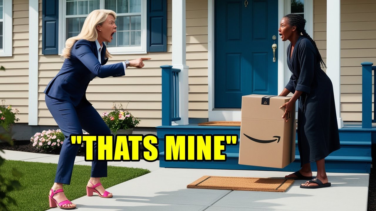 Karen Calls 911 On Black Woman For Retrieving Her Package She Had No ...
