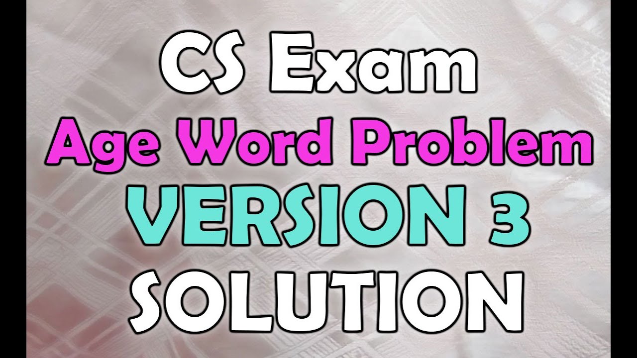 NUMERICAL AGE WORD PROBLEM VERSION 3 SOLUTION Tagalog YouTube numerical-age-word-problem-version-3-solution-tagalog-youtube