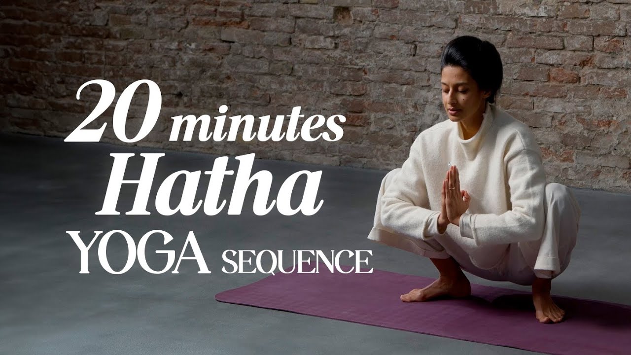 Yoga Sequence | 20 Minutes Hatha Routine - YouTube
