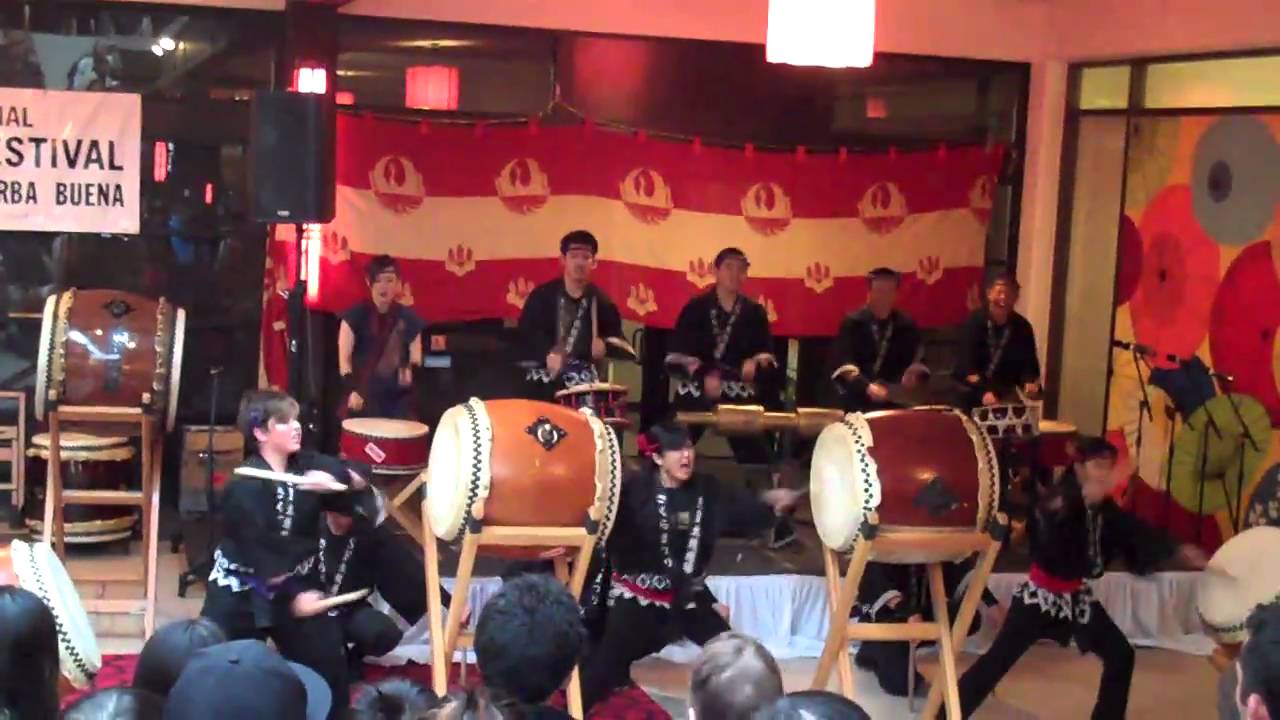 San Francisco Taiko Dojo Rising Stars- Rokkudan - YouTube