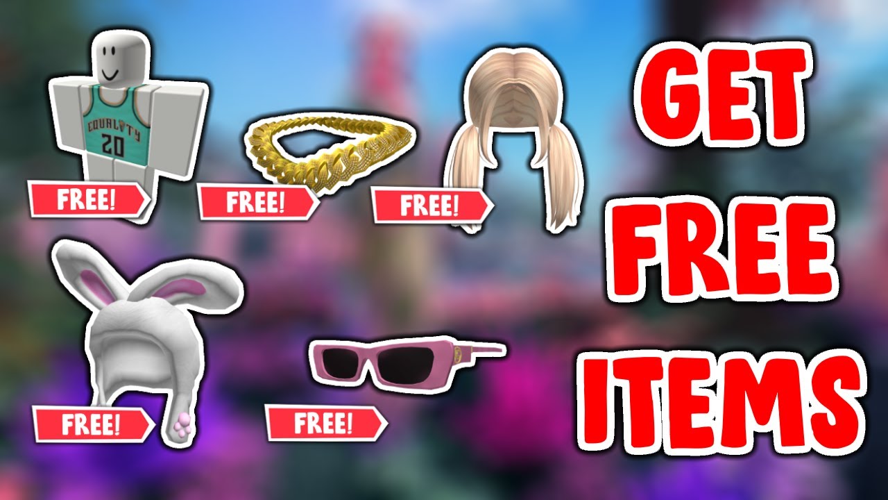 How to GET FREE ITEMS in Roblox! [2022 EVENT] (Robux Giveaway!) - YouTube