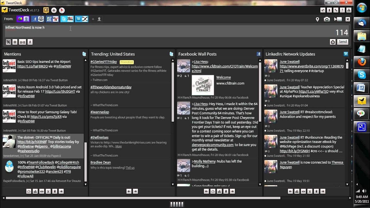 How To Use Tweetdeck to Manage Multiple Social Media Accounts - YouTube