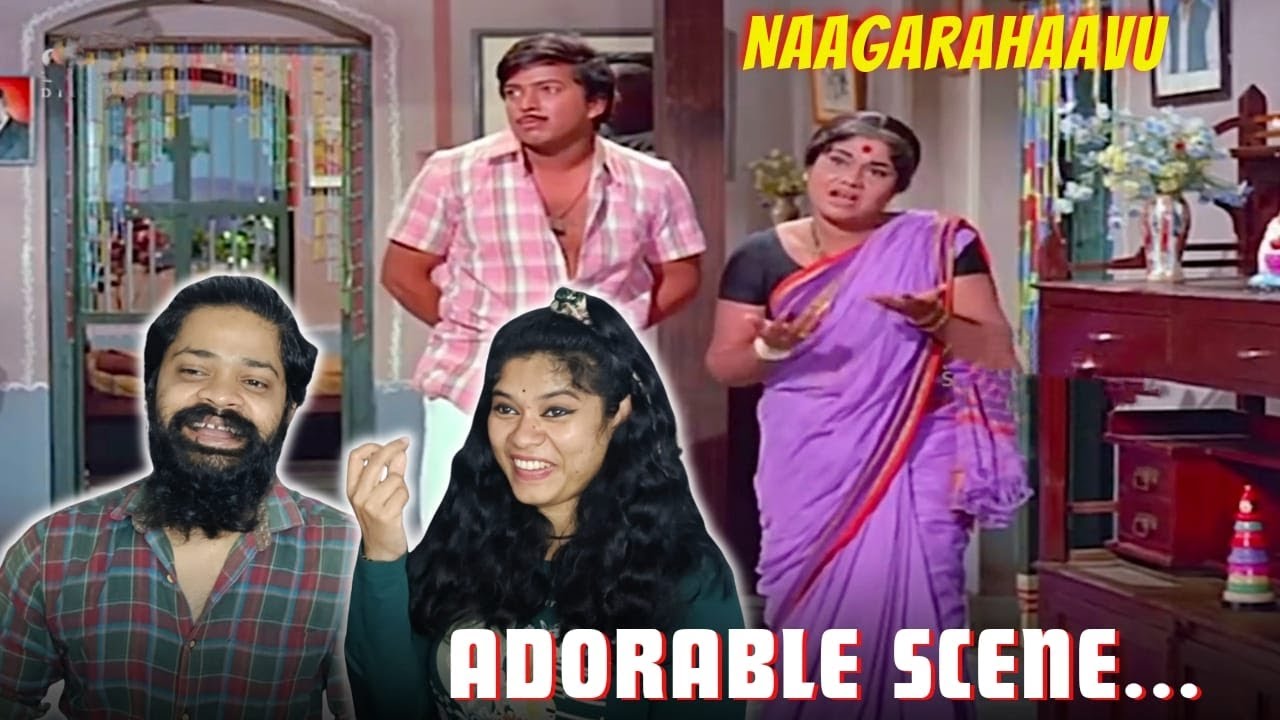 Naagarahaavu Movie Scene REACTION | Malayalam | Part 3 | Dr ...