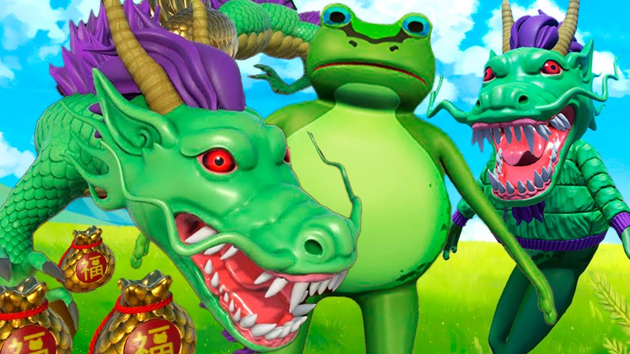 LA RANA CONTRA EL DRAGON GIGANTE | AMAZING FROG - YouTube