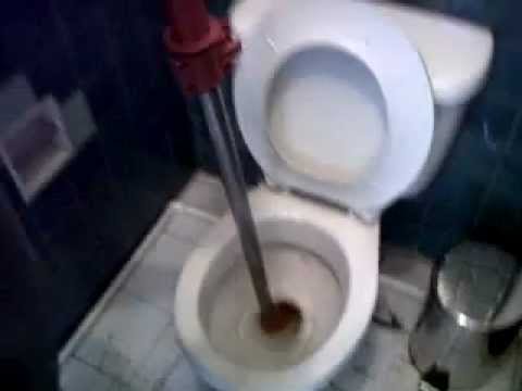Como Destapar un Baño Inodoro WC 2-559655 311-5222812 - YouTube