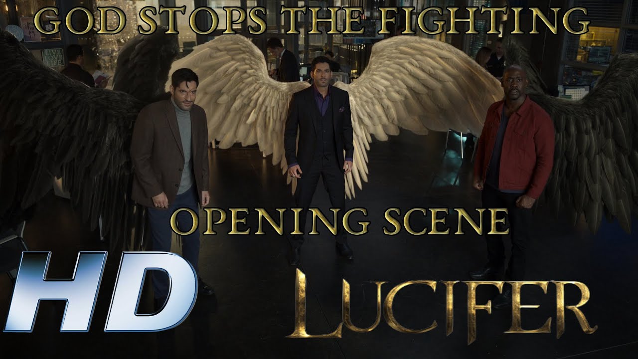 God stops the fighting - Opening Scene | Lucifer Season 5 Episode 9 ...
