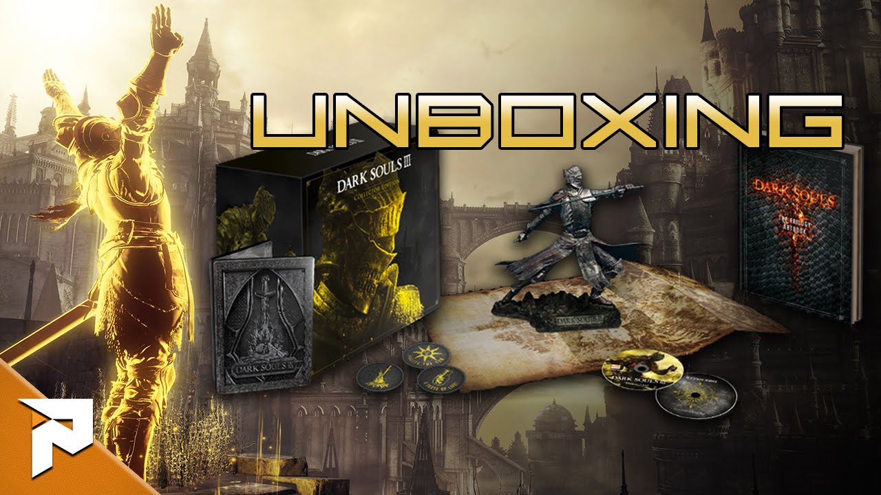 DARK SOULS 3 COLLECTOR'S EDITION - UNBOXING (PS4) - YouTube