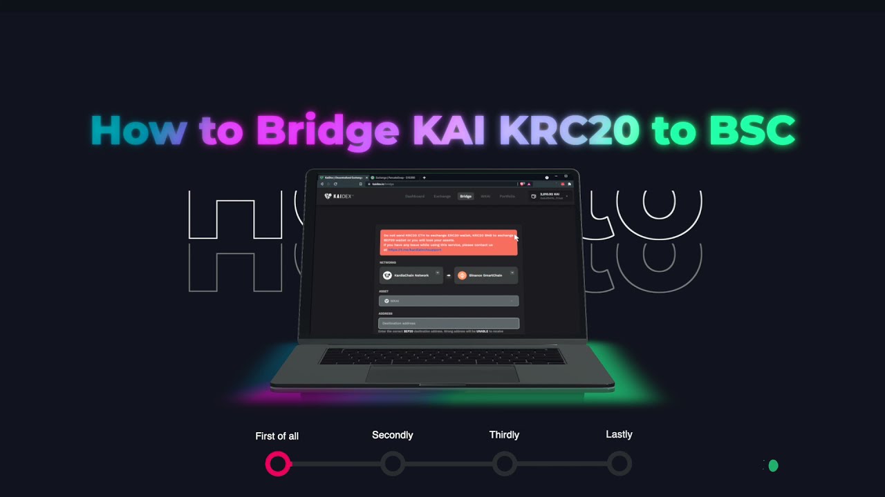 KAI Tutorial 101: How to bridge KAI KRC20 to BSC - YouTube