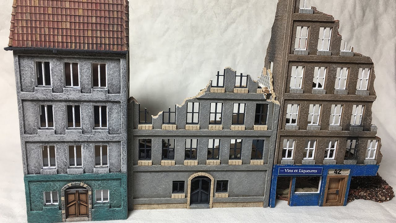 How to Texture Matboard & MDF Buildings (FOW, Crossfire, 'O' Group ...