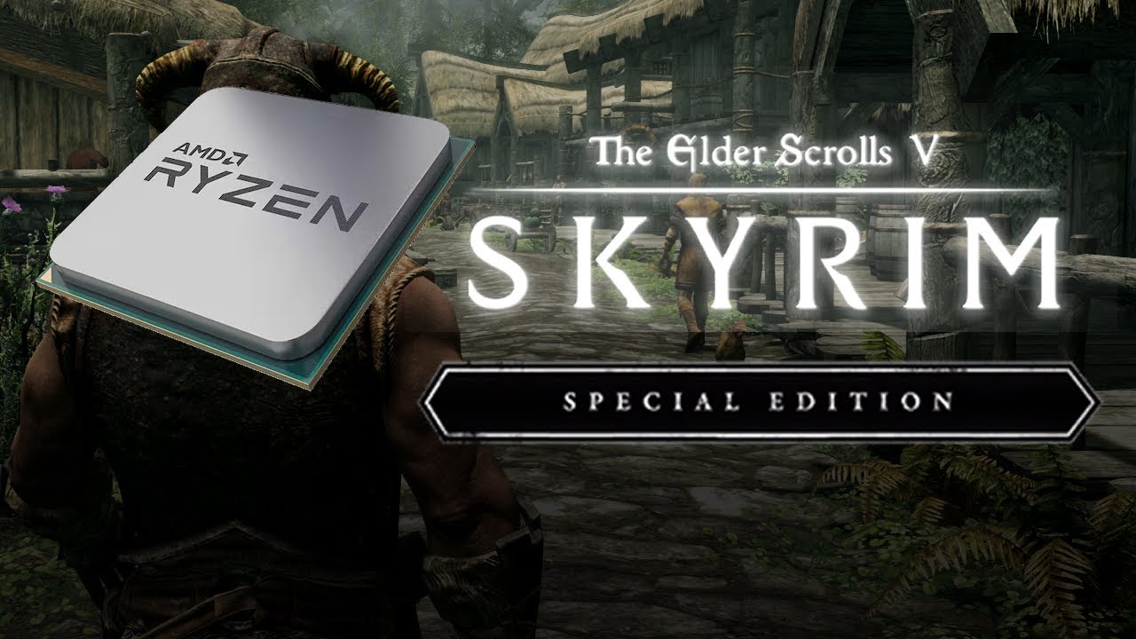 Skyrim Special Edition en PC de bajos recursos | Ryzen 3 2200G - YouTube