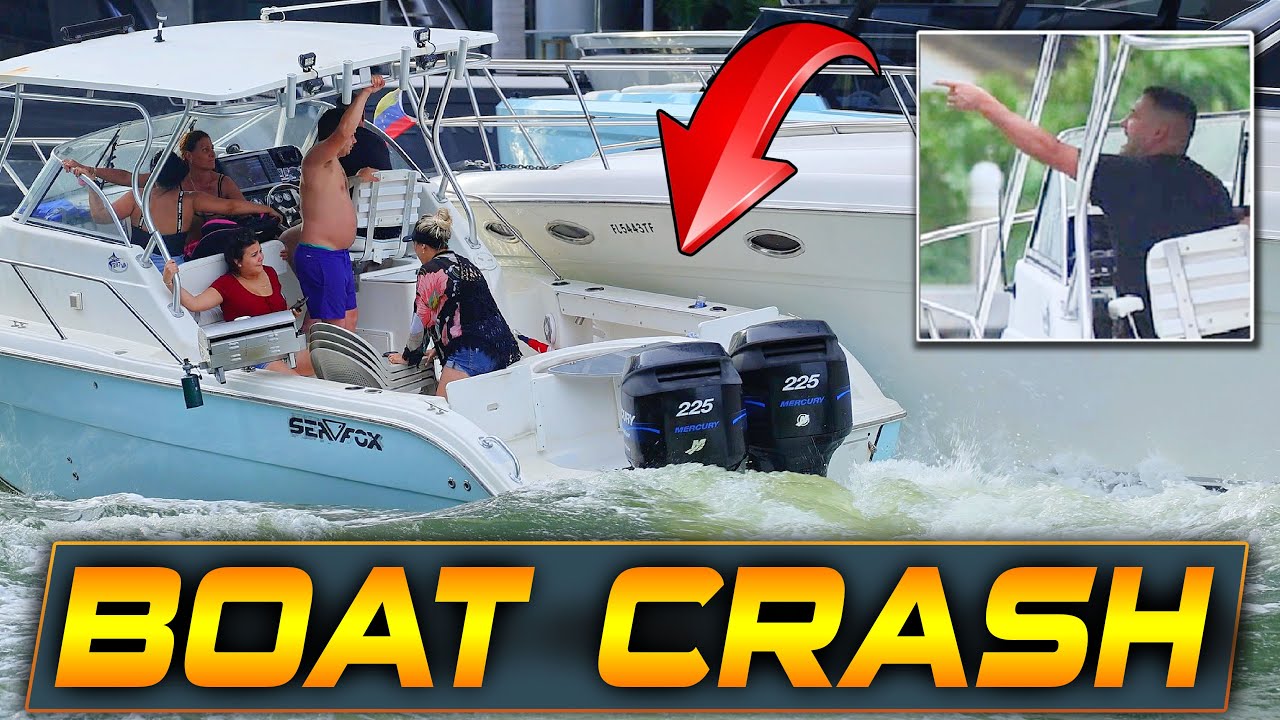 Intentional BOAT CRASH !! BOAT RAGE OUT OF CONTROL | BOAT ZONE - YouTube