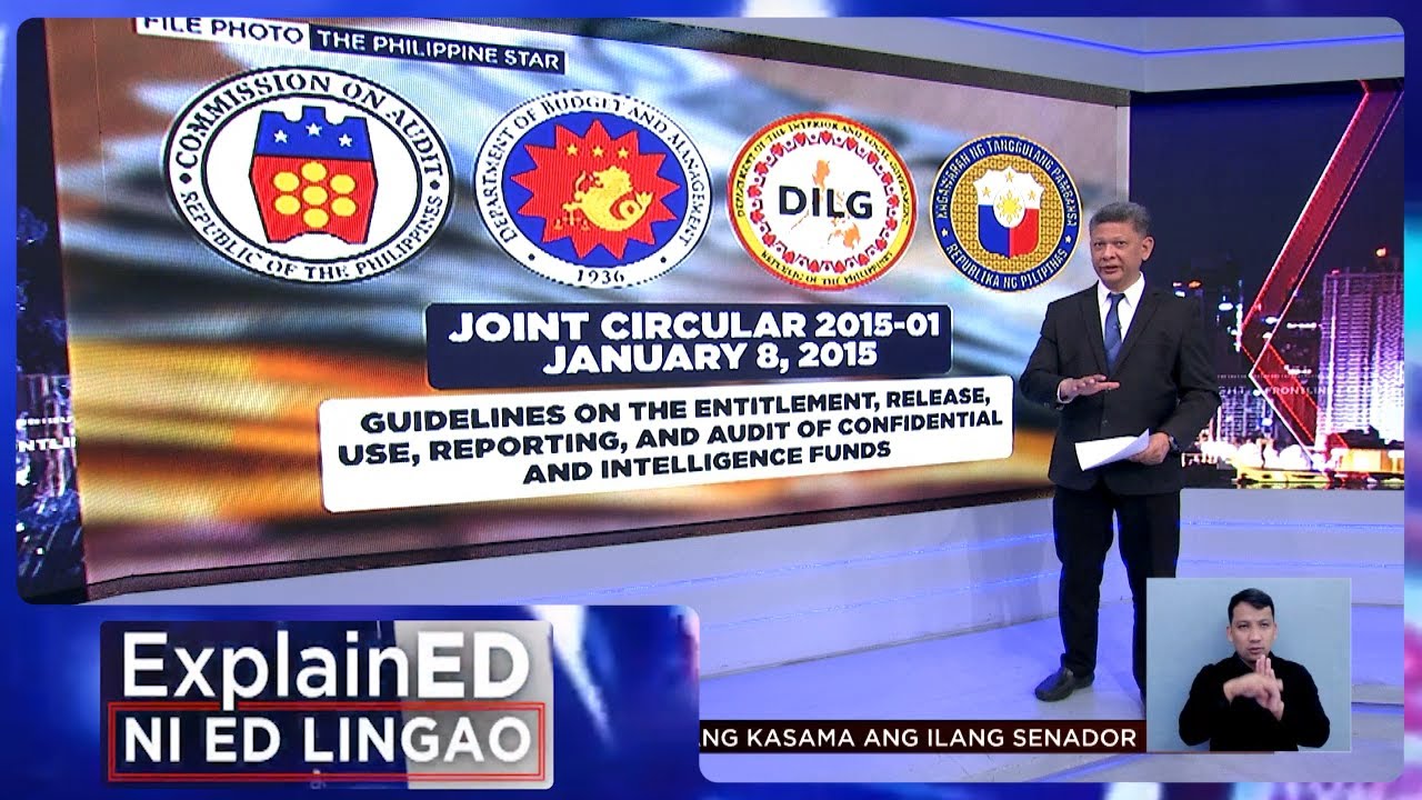 News ExplainED: P10.14-B confidential, intel funds na hinihingi ng ...