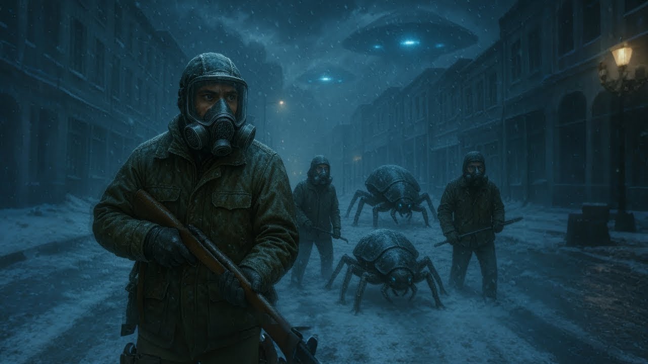 Toxic snow... and terrifying otherworldly creatures!! One breath can ...