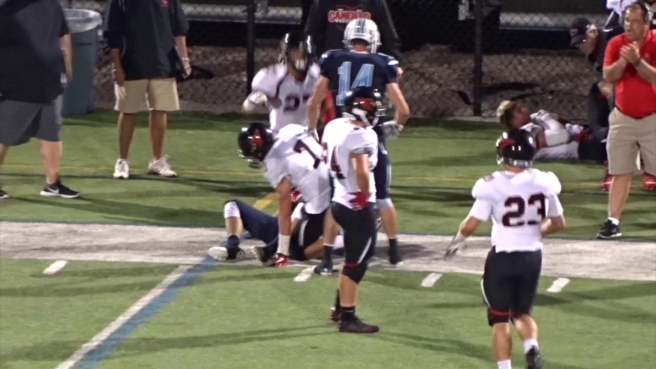 Canfield Cardinals at Louisville Leopards Varsity Football Highlights 8 ...