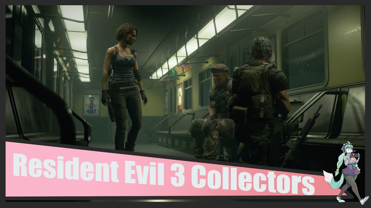 Resident Evil 3 collector's edition details - YouTube
