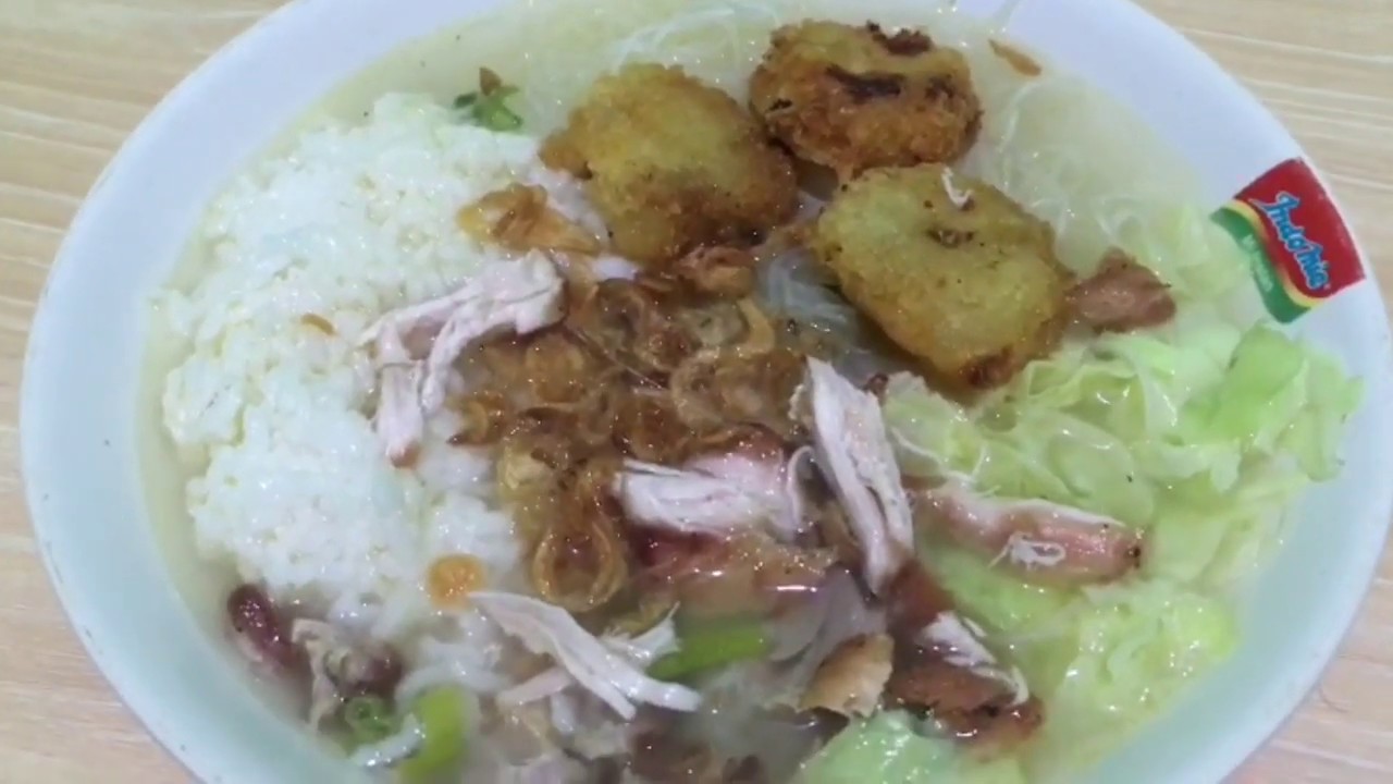 Soto Lenthok Ayam Kampung - YouTube