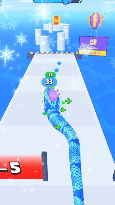 Snake Run Race -3D Running games 🐍 #foryou #gaming #snake #gameplay # ...