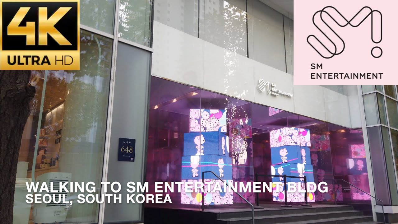 [4K] Walking to SM Entertainment Building in Gangnam (Home to Red ...