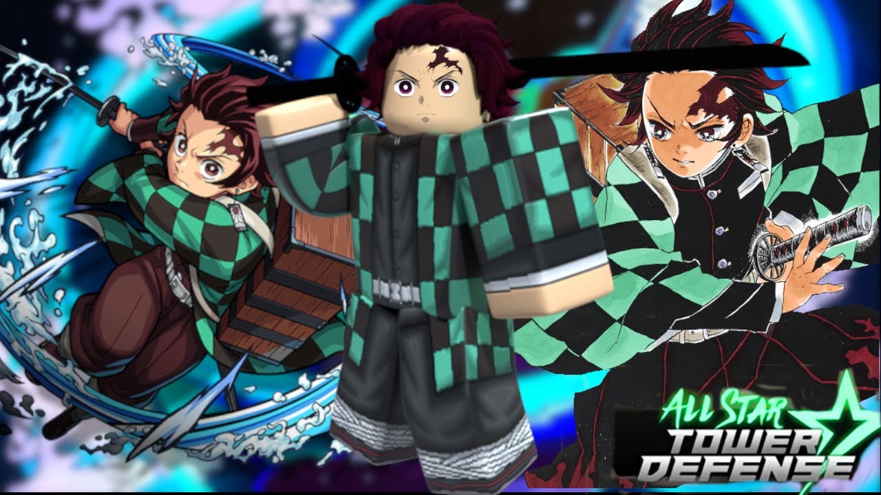 (CODES) Tanjiro Kamado Showcase In All Star Tower Defense+ #RoadTo1k ...