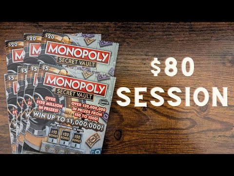 Dug out a pre-recorded session - $80 of Florida Monopoly Secret Vault ...