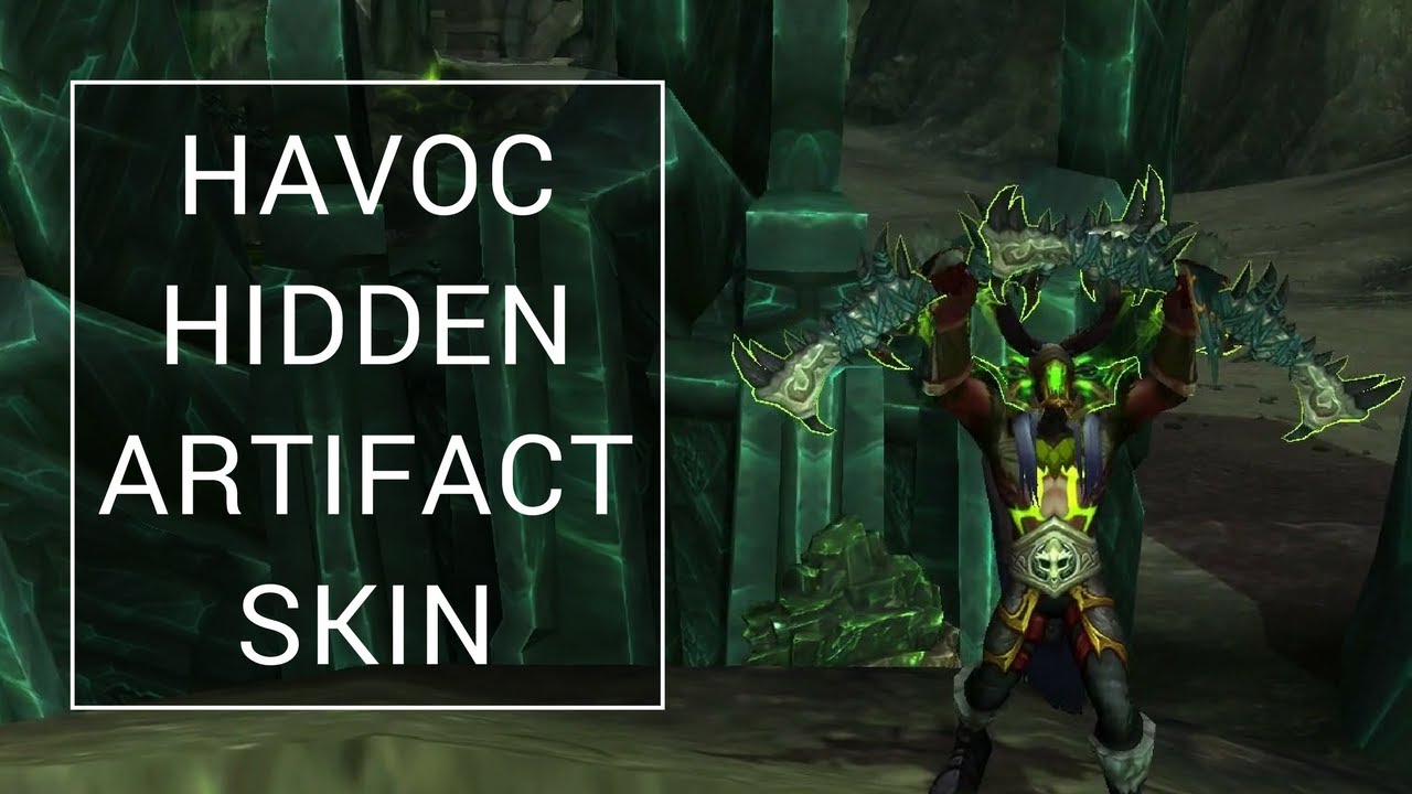 Hidden Havoc Demon Hunter Artifact Appearence - YouTube