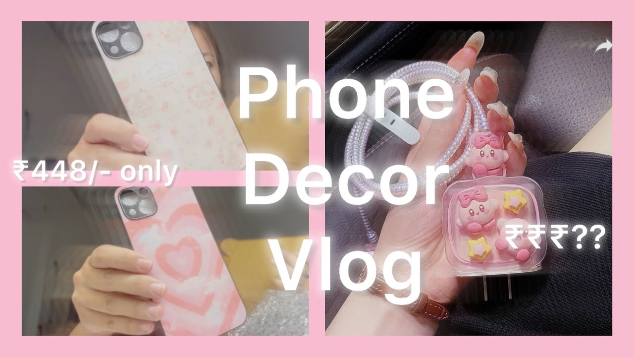 Revamping my phone: pretty cases and accessories 💕 - YouTube
