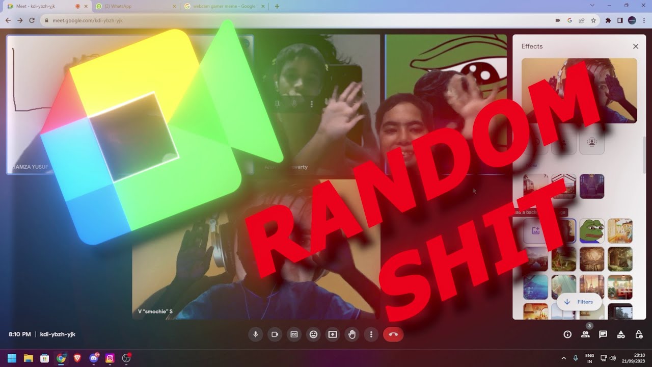 Google Meet | Random Shit! | Skribble - YouTube