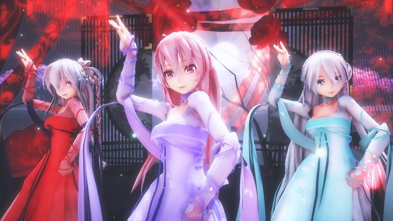 【MMD】神諭法則-Shen Yu Faze TDA China Dress【Luka×Haku×YANHE (言和)】 - YouTube