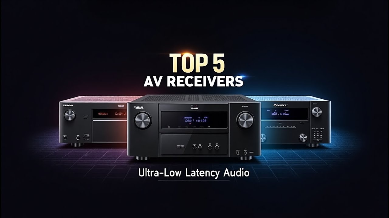 Best AV Receivers with Ultra-Low Latency – Top 5 Picks for Gaming ...