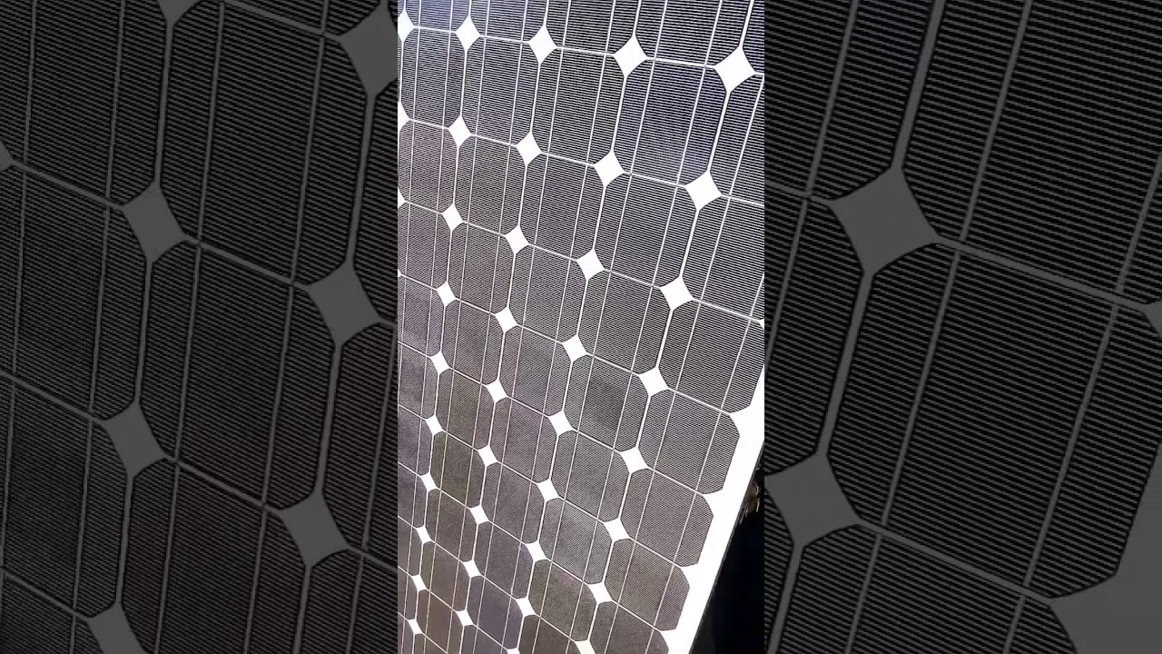 Panel solar 36 volt - YouTube