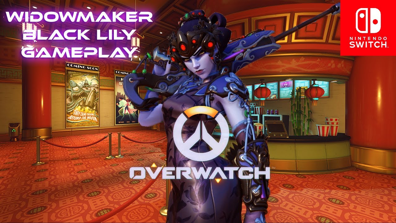 Overwatch Widowmaker Black Lily Gameplay | Nintendo Switch - YouTube