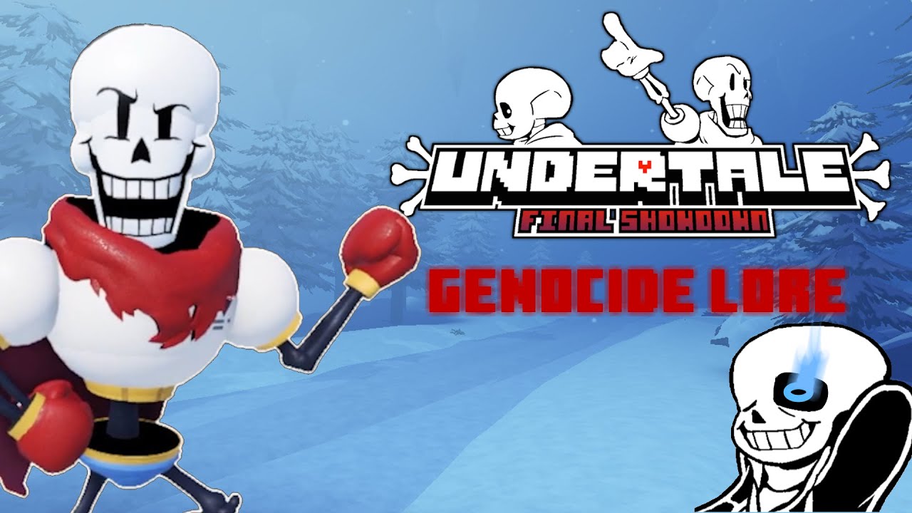 UnderTale Final Showdown: Genocide Lore Series #3 - YouTube