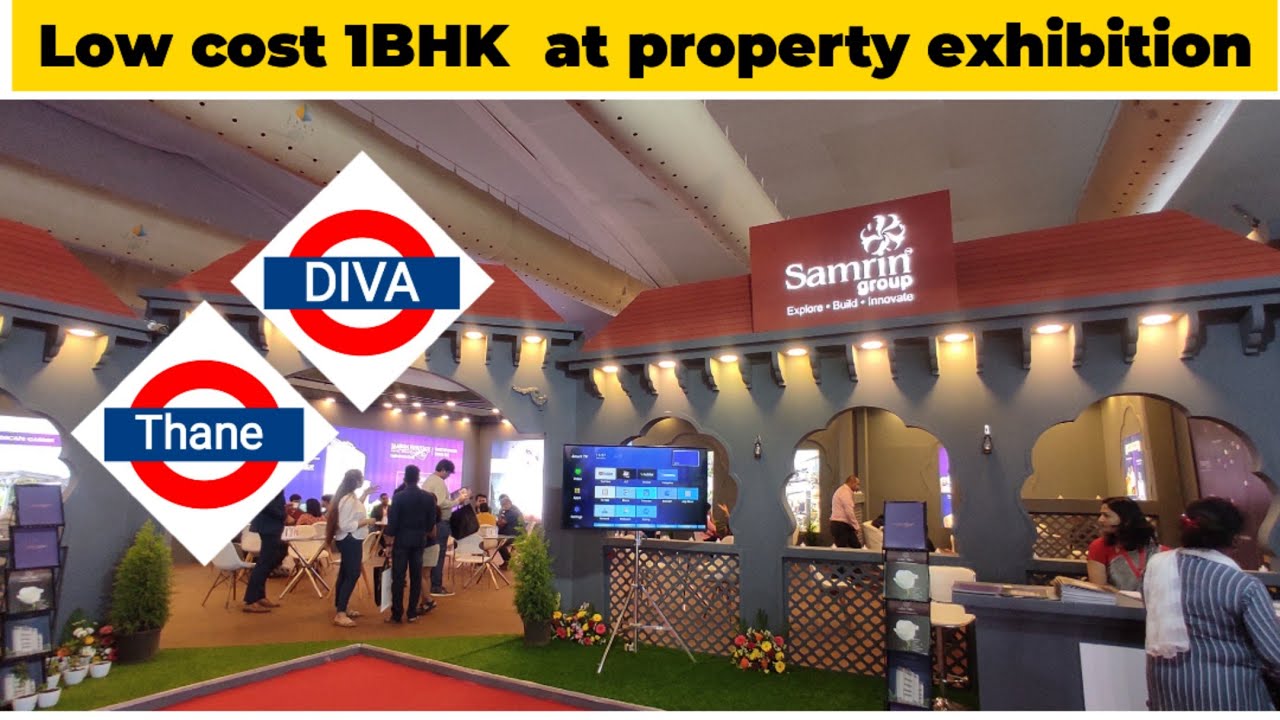 Affordable pricing property display in property exhibition Thane | 1BHK ...