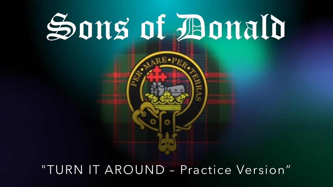 Sons of Donald - "Turn it Around" (Practice Version) - YouTube