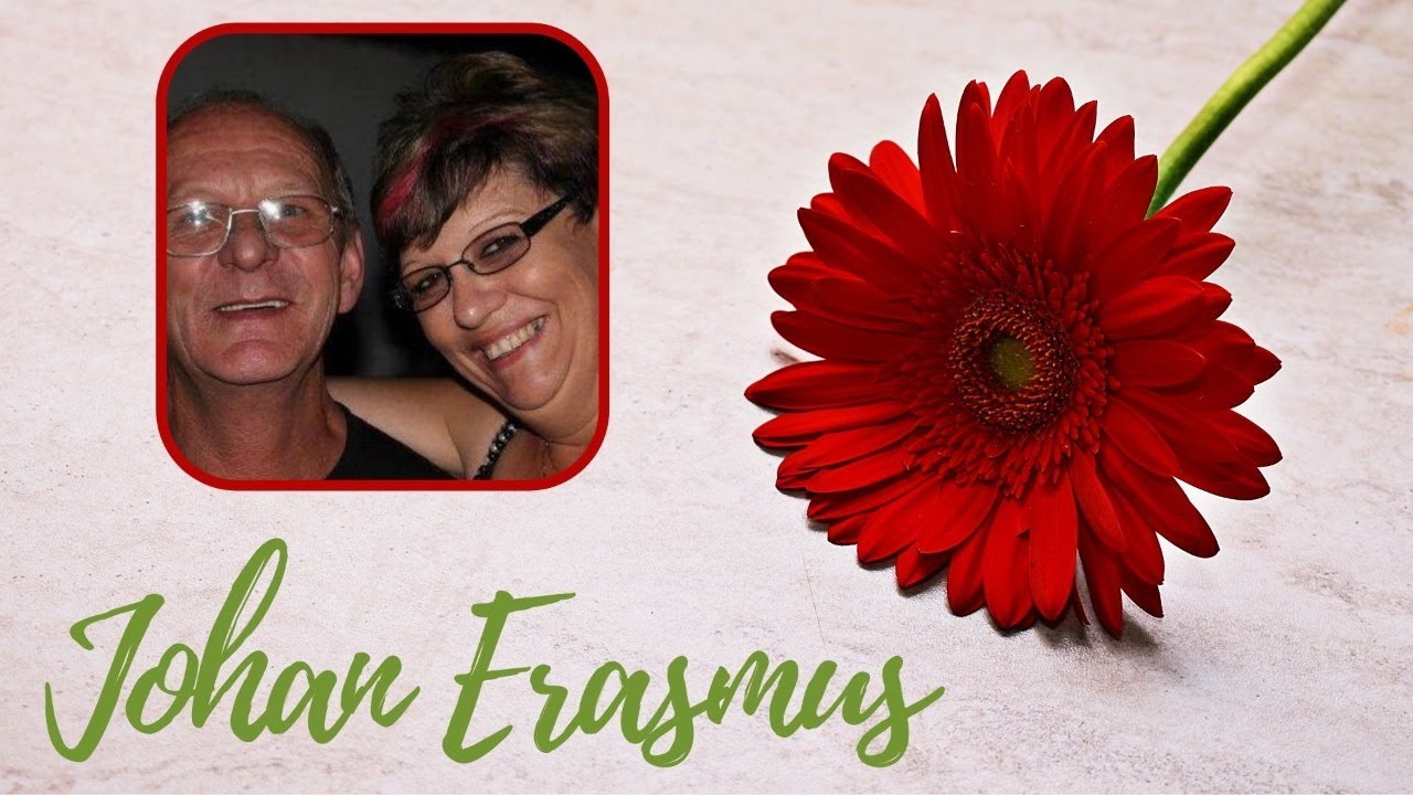 Gedenkdiens: Johan Erasmus - YouTube
