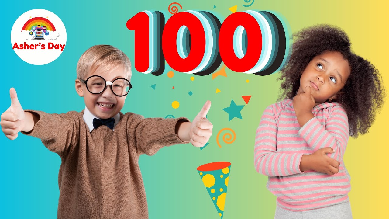 Counting to 100 by Ones for Kids - Fun and Educational Animated Video ...