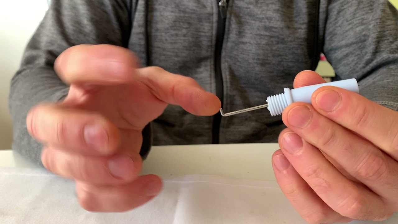 How to change needles in Multi Needle Tool for Needle Felting, Pen with ...