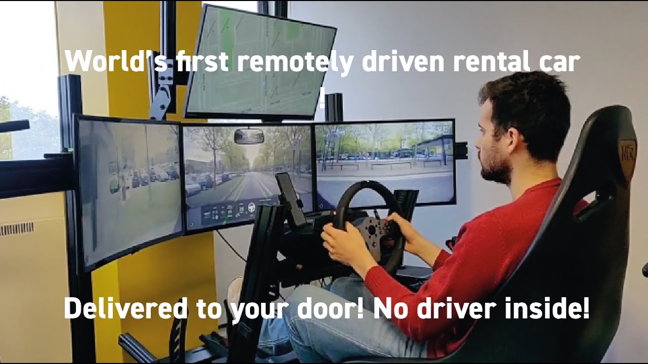 WORLD'S FIRST remote controlled rental car – delivered to your door ...