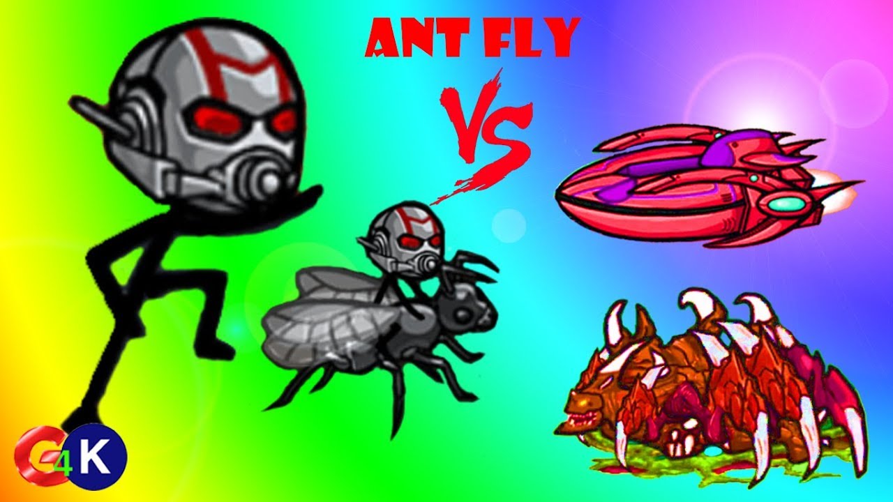 HERO Wars Super Stickman - Unlocked New Hero Ant Fly - YouTube