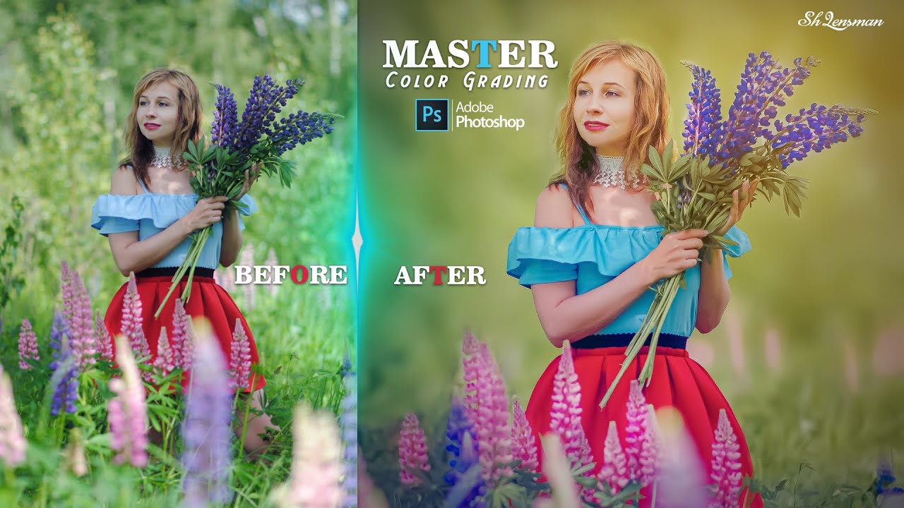"Master Color Grading in Photoshop: Complete Tutorial 2023" - YouTube
