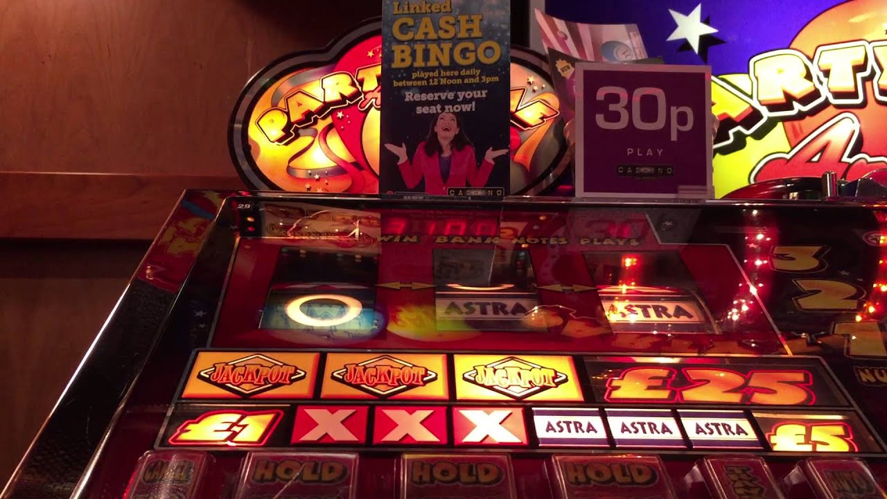 Astra Party Time Arena £25jp Fruit Machine Decent Run - YouTube