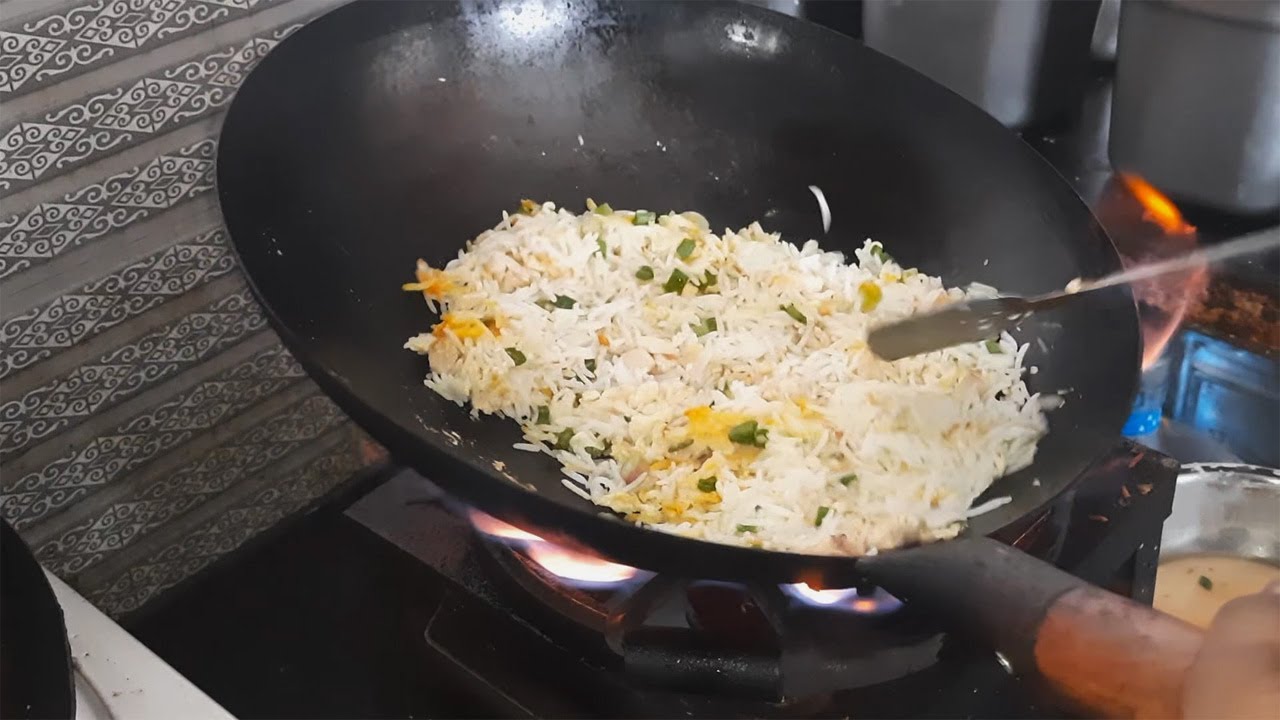 Chicken Sherpa Rice | INDIAN STREET FOOD | Mumbai Street Food | Chicken ...