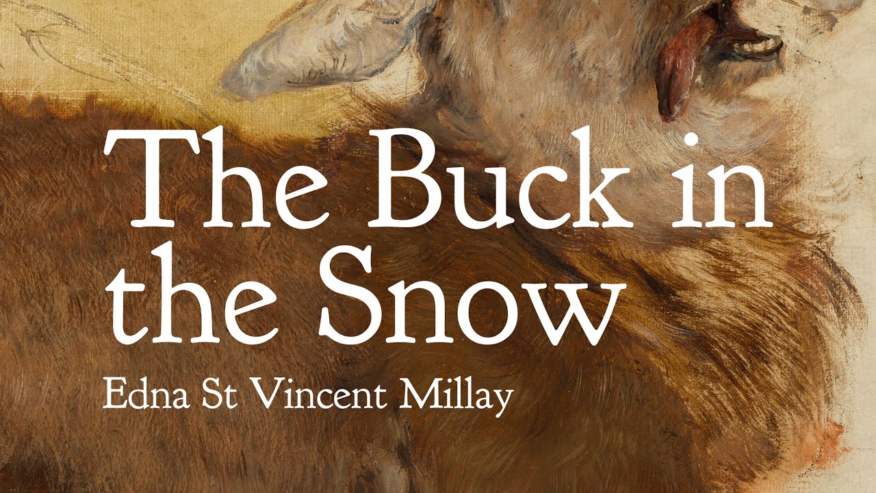 Poem Analysis: 'The Buck in the Snow' by Edna St Vincent Millay ...