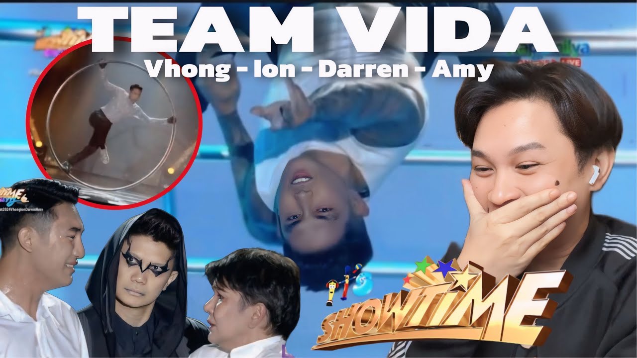 It's Showtime Magpasikat 2024 - Team VIDA | Vhong, Ion, Darren & Amy | REACTION - YouTube