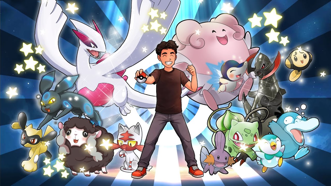 Catching EVERY Shiny Pokémon in National Dex Order! - YouTube