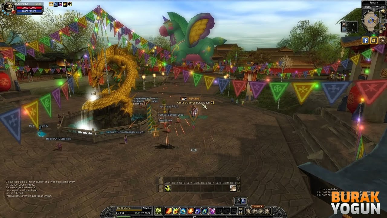 Silkroad Online - Balloon Carnival Event 2024 - YouTube
